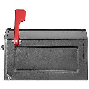 Architectural Mailboxes 950020P-10 Centennial Post Mount Mailbox, Extra Large, Pewter