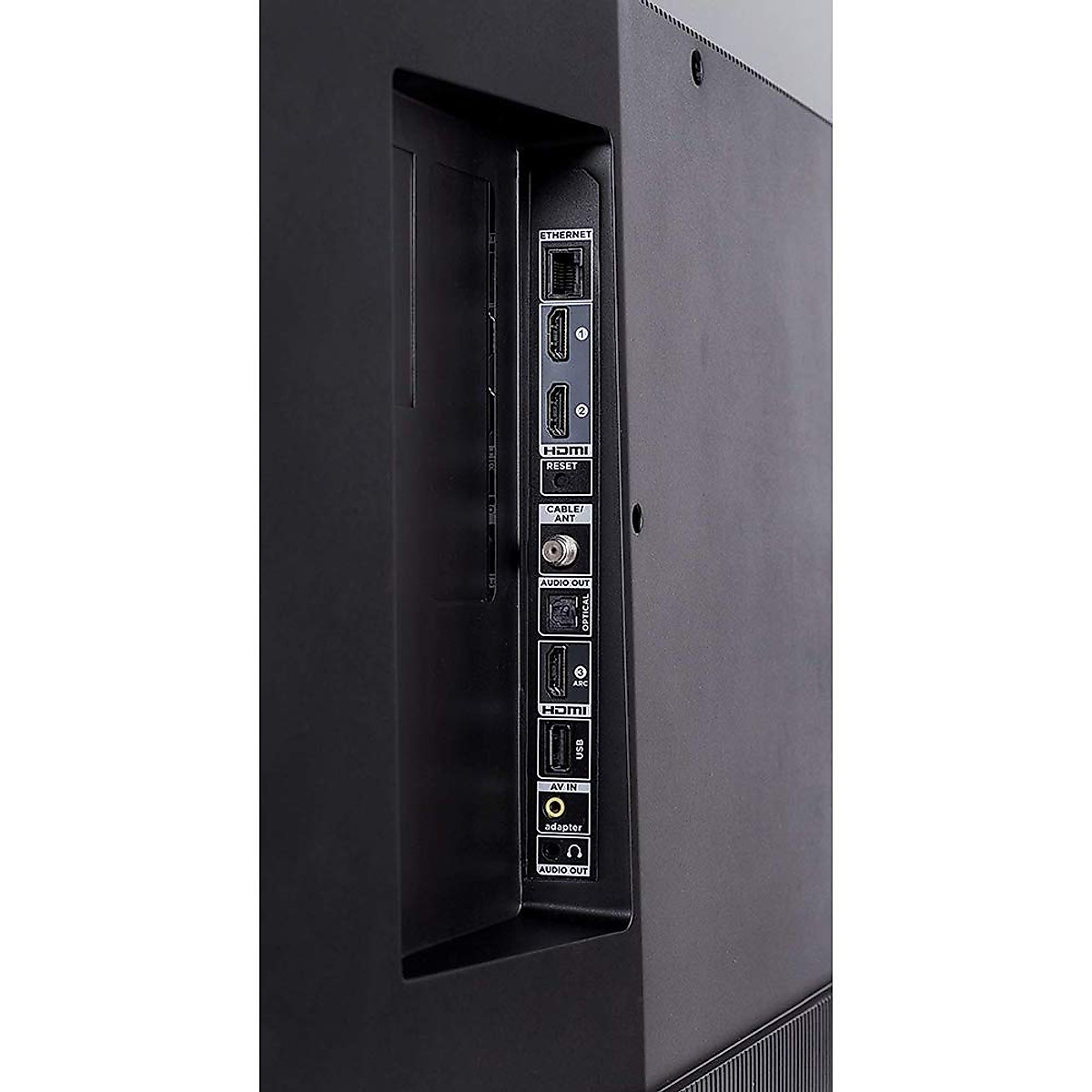 TCL 75R617 75-inch 6-Series 4K UHD Dolby Vision HDR Roku Smart TV Bundle with 37-70-inch Low Profile Wall Mount Kit, Deco Gear Wireless Keyboard and 6-Outlet Surge Adapter with Night Light