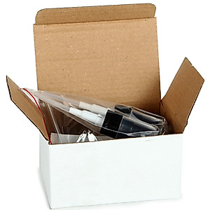 Vivaplex, Amber, 1 oz Glass Bottles, with Black Fine Mist Sprayers - 2 pack