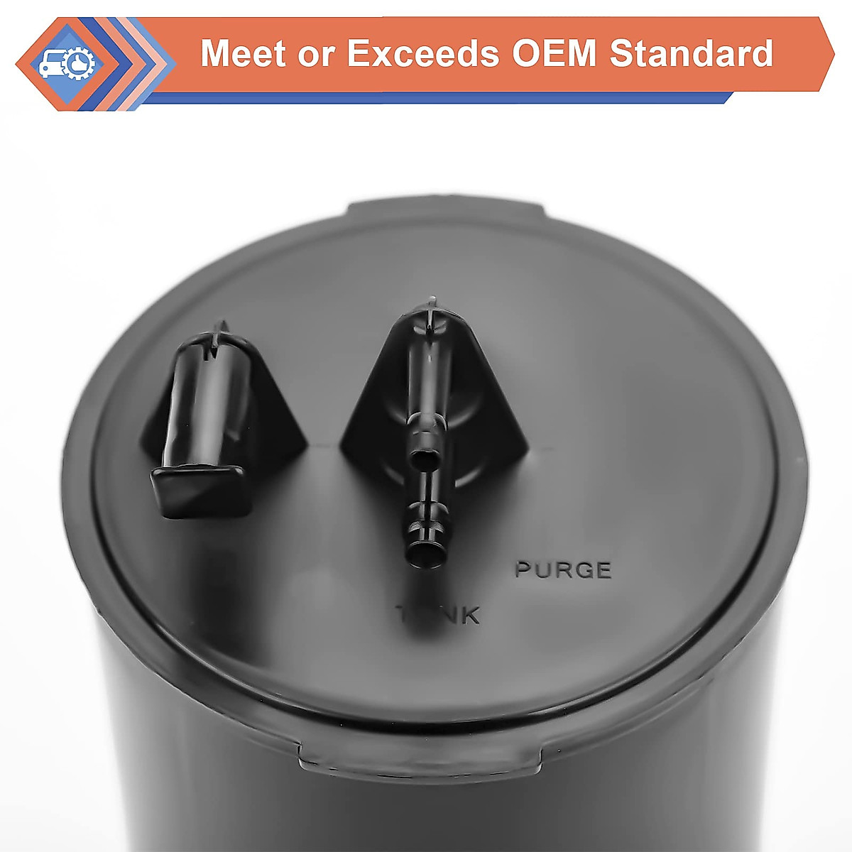 ZONFANT Vapor Canister Compatible With Buick Cadillac Chevy GMC Oldsmobile Pontiac Vehicle 1971-1995 Skylark Skyhawk, DeVille Eldorado, Caprice Camaro, Jimmy S15, Grand Prix LeMans, Replace#911-261