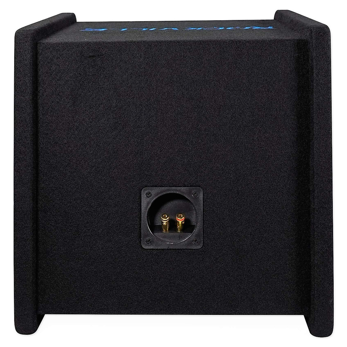 Rockville RV12.1C 600w 12" Loaded Car Subwoofer Enclosure+Mono Amplifier+Amp Kit,Black