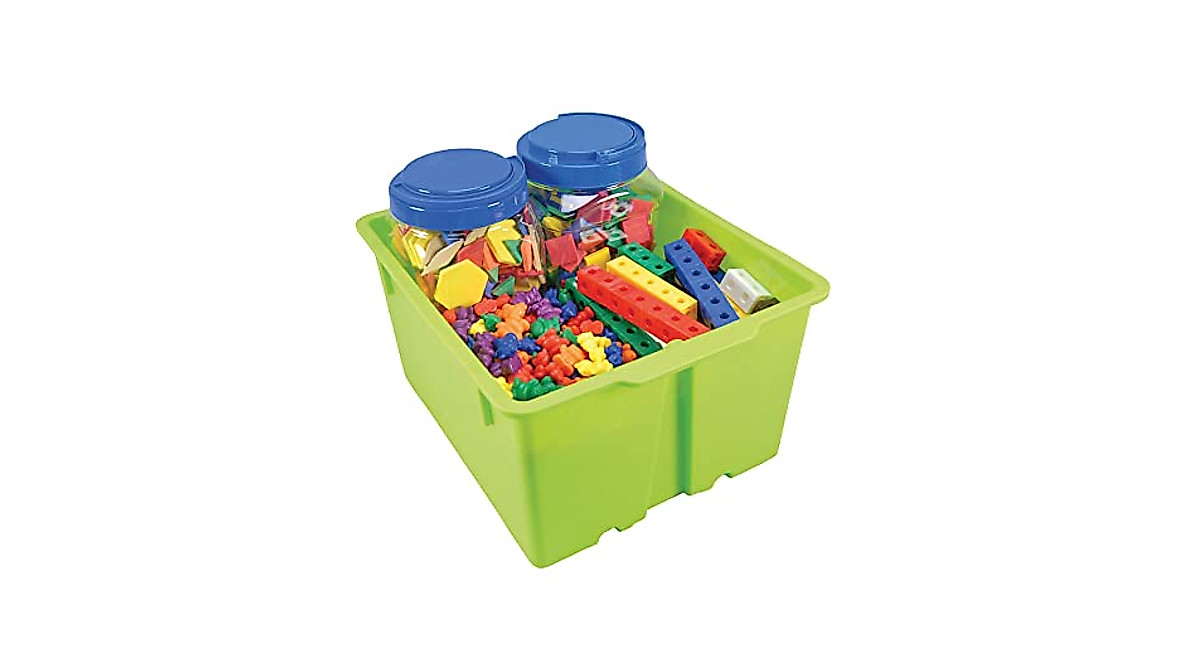 Heavy-Duty Storage Bins for Classroom & Home Organization