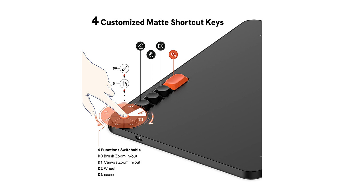 VEIKK Voila L Drawing Tablet - Enhance Your Creativity