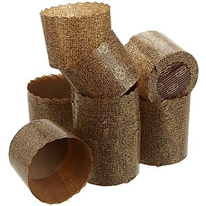KitchenSupply 7751 Mini Panettone Paper Bake Mold, 25-Pack, 2 x 2 3/8 Inches