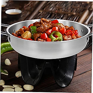 Yardenfun Cooking Pot 3pcs Stainless Steel Saucepan Stainless Steel Stock Pot Korean Pots for Cooking Stainless Steel Kitchen s Big Pots for Cooking Korean Silver Soup Pot