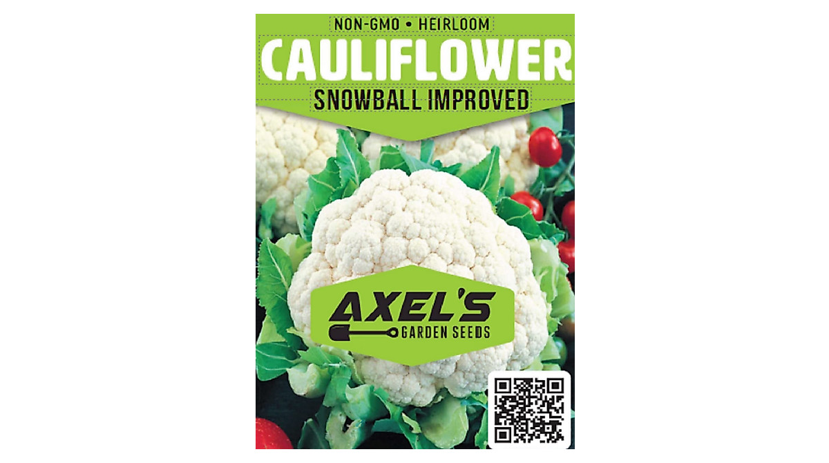 Snowball Cauliflower Seeds for Planting - Non-GMO Heirloom Packet with ...