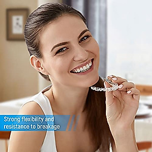 20Sheets 1.0MM Dental Hard Splint, Thermoforming Materials for Vacuum Forming Machine 5'' x 5''