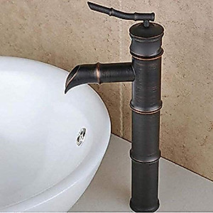 XVEPTKLQ Faucet Kitchen Black Bath Mixer Faucet Lever Wash Basin Sink Water Tap Bathroom Hotel Kitchen Bar Brass Mixer