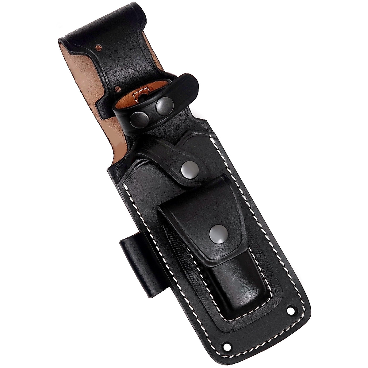 Ottoza TOP GRAIN Leather Knife Sheaths for Fixed Blade Knives, Leather Knife Sheath for Belt, Leather Knife Holster Belt Knife Holder, Vertical Knife Sheath for Belt No:352