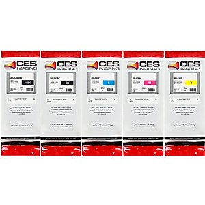 Canon PFI-320 300ml Ink Tank Set PFI-320MBK PFI-320BK PFI-320C PFI-320M PFI-320Y in Retail Package