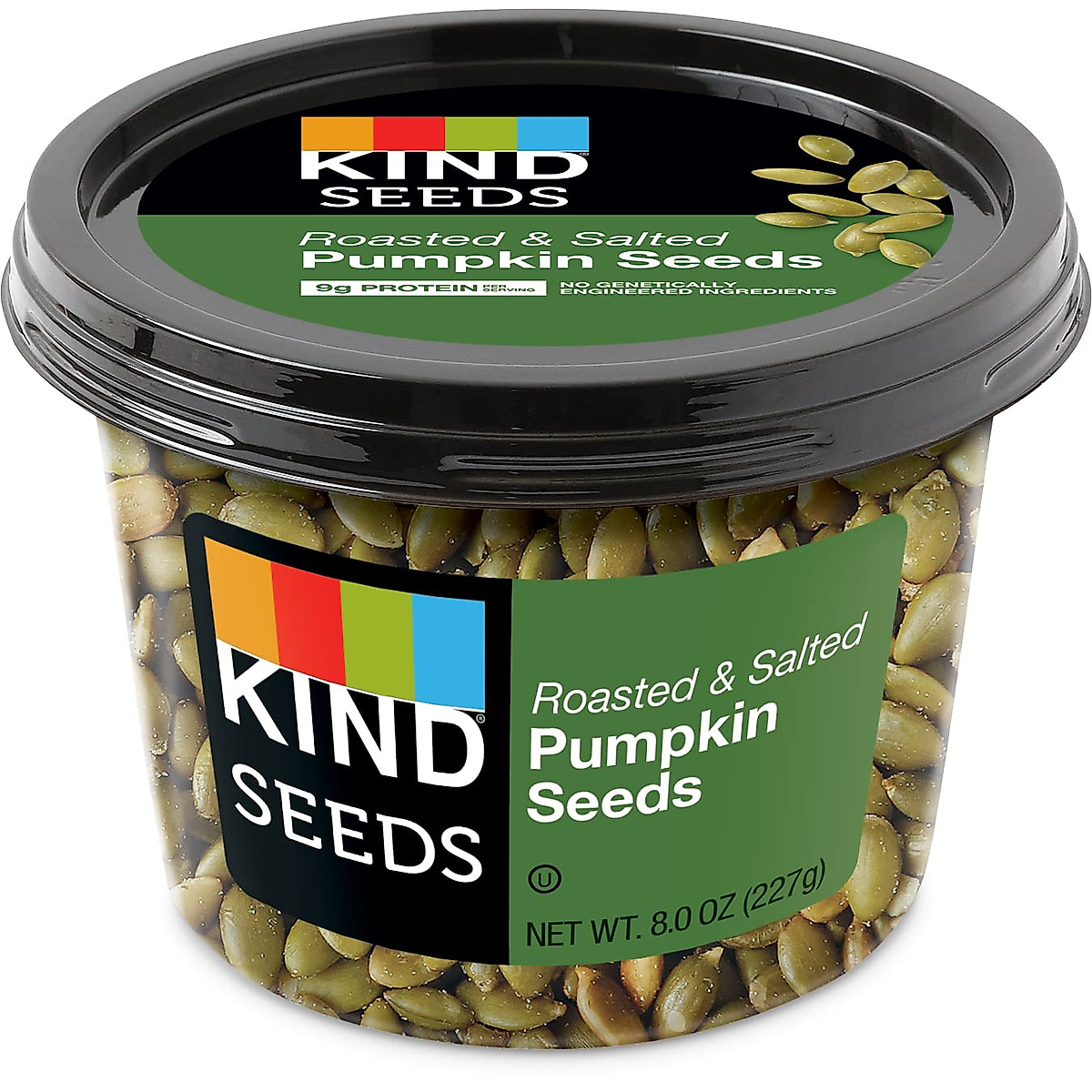 KIND Roasted & Salted Pumpkin Seeds, 7.0 Ounce, 1