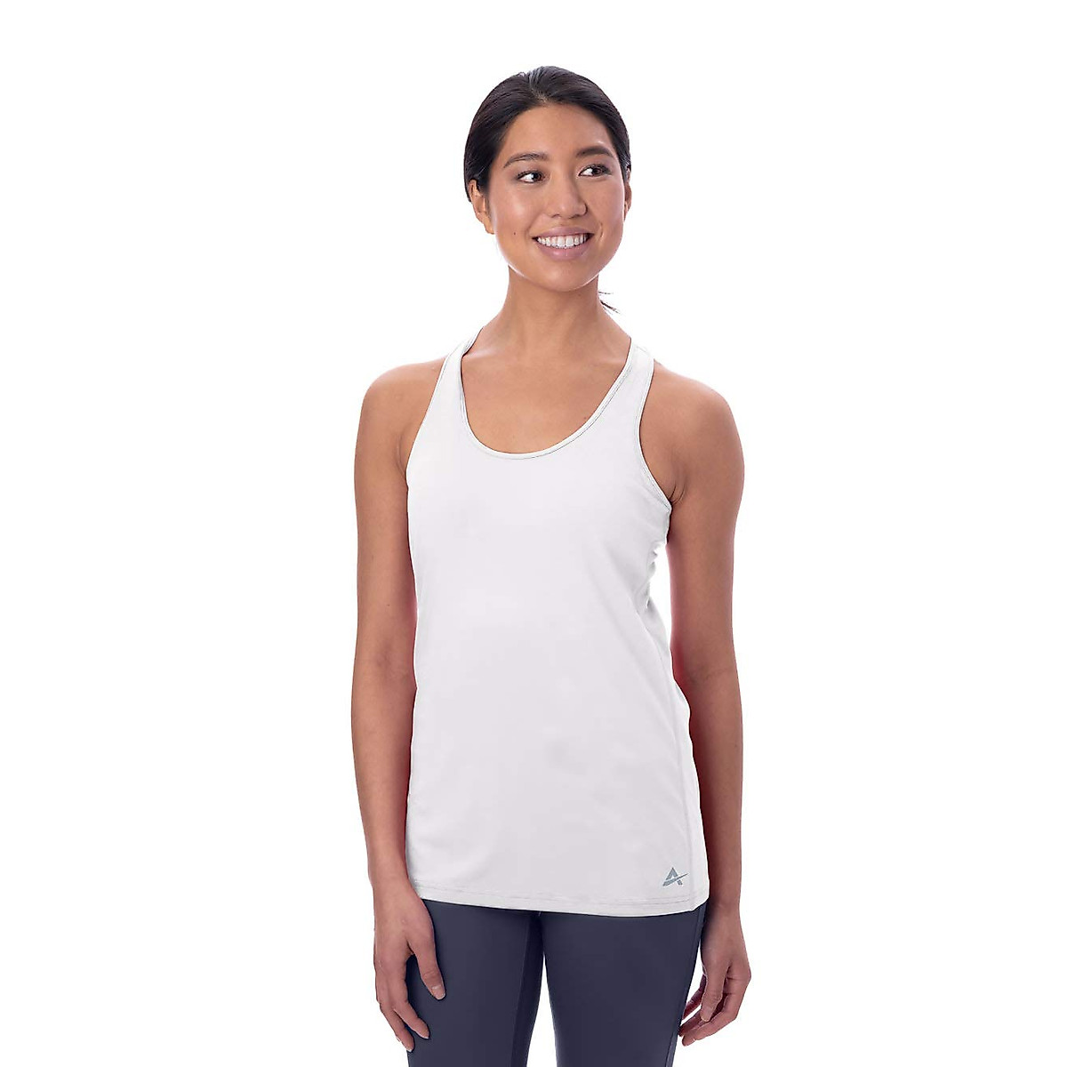 Arctic Cool Women's Tank Instant Cooling Moisture Wicking Performance UPF 50+ Tank Top | Lightweight Breathable Tank for Running, Workout, Exercise, Yoga, Fishing, Arctic White, XXL