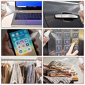 50PCS 2 Oz Spray Bottle Mini Mist Sprayer Clear Fine Small Spray Bottle Empty Travel Spray Bottles Reusable Liquid Containers Water Spray Bottle for Perfume, Plant(60ml)