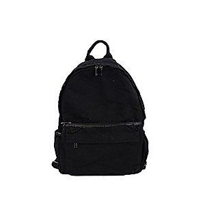 Canvas School Backpack Denim College Satchel Lightweight Travel Purse for Women Girls Medium