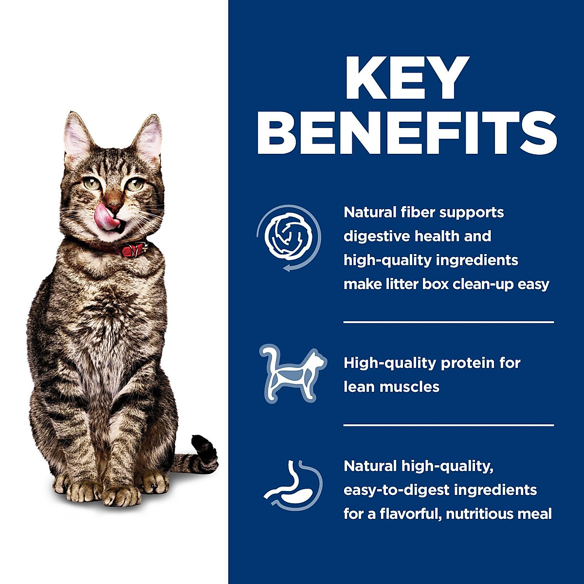 Hill's Science Diet Indoor, Senior Adult 7+, Easy Litter Box Cleanup, Dry Cat Food, Chicken Recipe, 3.5 lb Bag