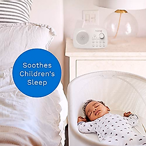 hOmeLabs Portable White Noise Machine - 8 Surprisingly Soothing Sounds for Sleep, Slumber, Siesta or Snooze