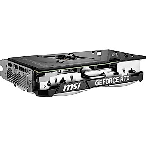 MSI Gaming GeForce RTX 4070 Ti 12GB GDRR6X 192-Bit HDMI/DP Nvlink TORX Fan 4.0 Ada Lovelace Architecture Graphics Card (RTX 4070 Ti Ventus 2X 12G OC), Black