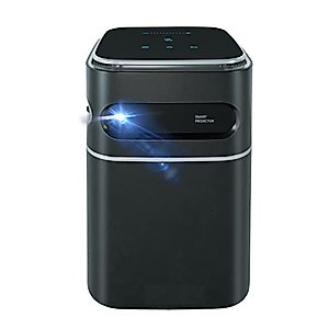 DROOS Full 1080P Projector WiFi for Smartphone Video 200 Inch Home Theater Portable Projector (Color : 16G, Size : 72 * 106mm) (8g(projectors)