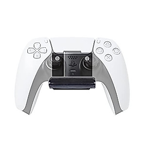 HIDEit Mounts Uni-C Pro Black Rubber Dipped Steel Wall Mount for Playstation Controller, Gaming Accessory Compatible with Playstation 5 Controllers and Playstation 4 Controllers