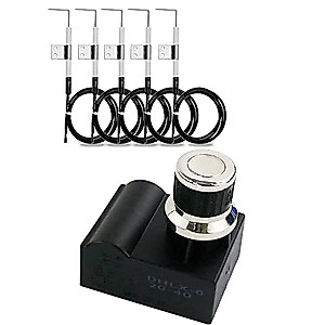 Uniflasy Grill Ignition Electrode for Home Depot Nexgril 720-0830H, 720-0888, 720-0888N and Most Nexgrill Grill Models, Tact Push Button Grill Ignitor Universal for Nexgrill, Char-Broil, and Others
