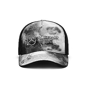 Mercedes AMG Petronas F1 Tie-Dye Trucker Hat