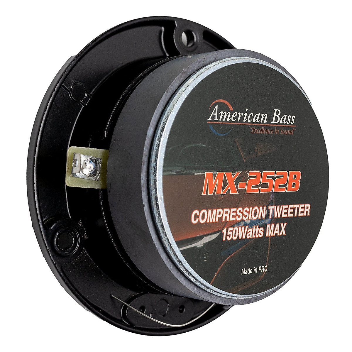 American Bass MX252T- 1 Inch Compression Tweeters 4Ohm 150W Max Sold in Pairs