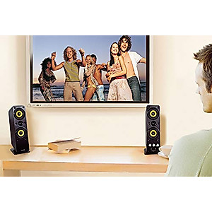Creative GigaWorks T40 Series II 2.0 Multimedia Speaker System with BasXPort Technology, Black