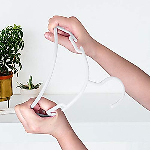 GoodtoU 60Pack Baby Clothes Hangers for Closet Plastic Small Kids Hangers Childrens Nursery Hangers Infant Hangers for Closet