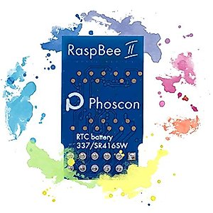 Phoscon RaspBee II - Universal Raspberry Pi Zigbee 3.0 Gateway, Includes deCONZ App, Home Automation, Home Assistant, ioBroker, Zigbee2MQTT