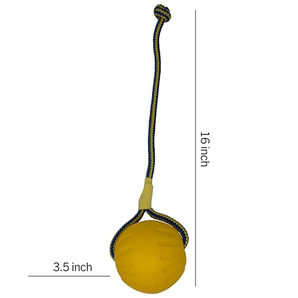 Starmark Swing 'n Fling DuraFoam Ball Dog Toy Large