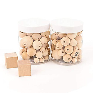 ZOENHOU 46 PCS 4 OZ Clear Slime Containers with White Lids, Food-Grade Plastic Storage Containers, BPA-Free, Wide-mouthed Slime Jars for Beauty Products, Kitchen Household Food Storage