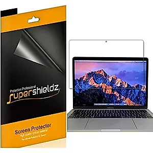 Supershieldz (3 Pack) Designed for MacBook Pro 13 inch (2016-2022 / M1, M2) Touch Bar Screen Protector, Anti Glare and Anti Fingerprint (Matte) Shield