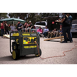Champion Power Equipment 201185 4250-Watt Wireless Remote Start Open Frame Inverter Generator, CO Shield