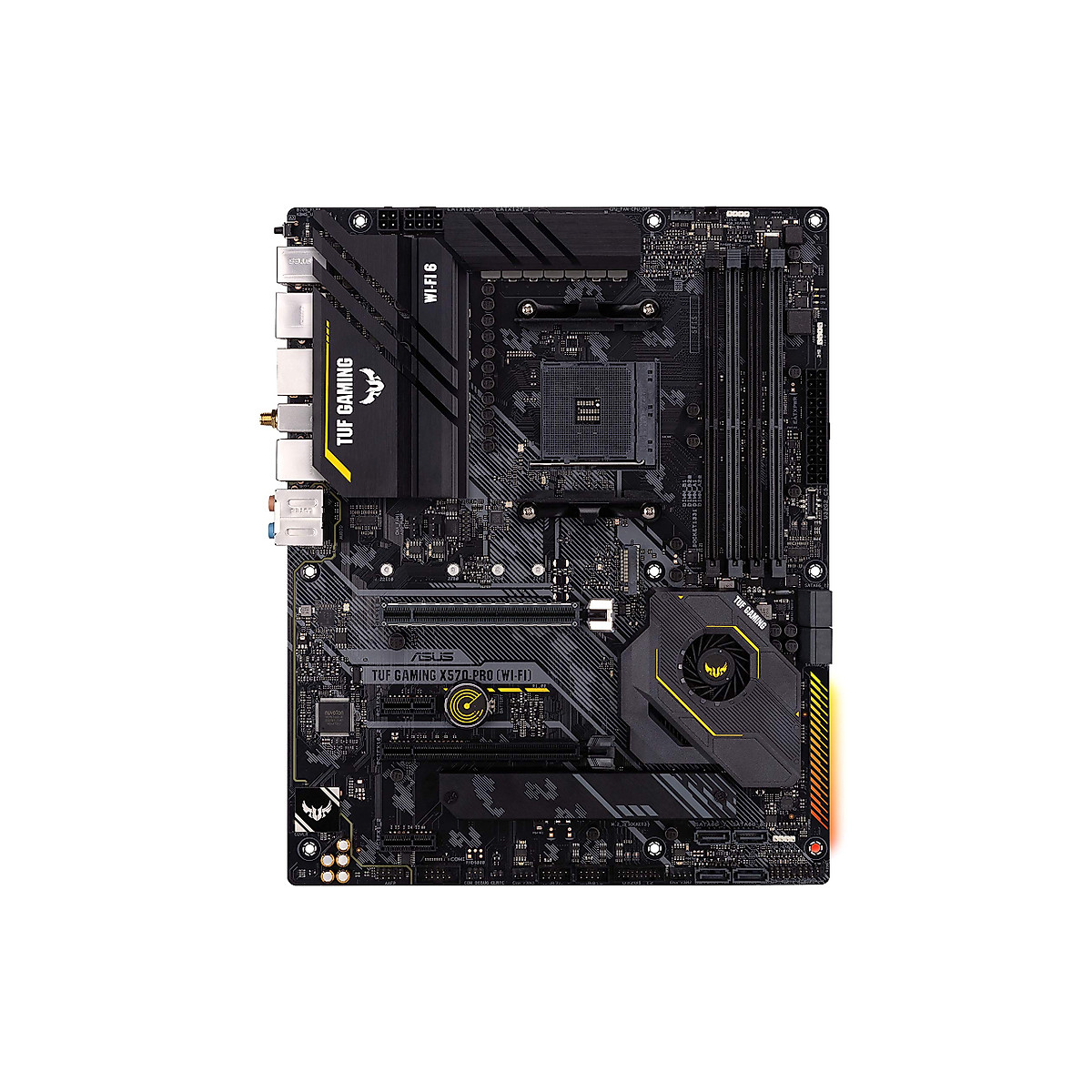 ASUS TUF Gaming X570-PRO (WiFi 6) AM4 Zen 3 Ryzen 5000 & 3rd Gen Ryzen ATX Motherboard (PCIe 4.0, 2.5Gb LAN, BIOS Flashback, HDMI 2.1, USB 3.2 Gen 2