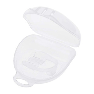 Gergxi Mouth Guard Brace,GergxiAnti Grinding Teeth Protector Dental Mouth Guard Grinding Bruxism Gum Shield, 40x30mm(1.57x1.18in)