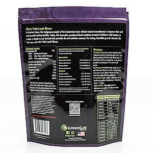 Pride Lands Premium Organic Bloom Fertilizer with NO Fillers, Bigger Buds and Flowers, Brighter Plants with Our Complete Bloom Nutrients, Recharge Soil and Boost Growth with Optimal Blend of NPK, 5 lb