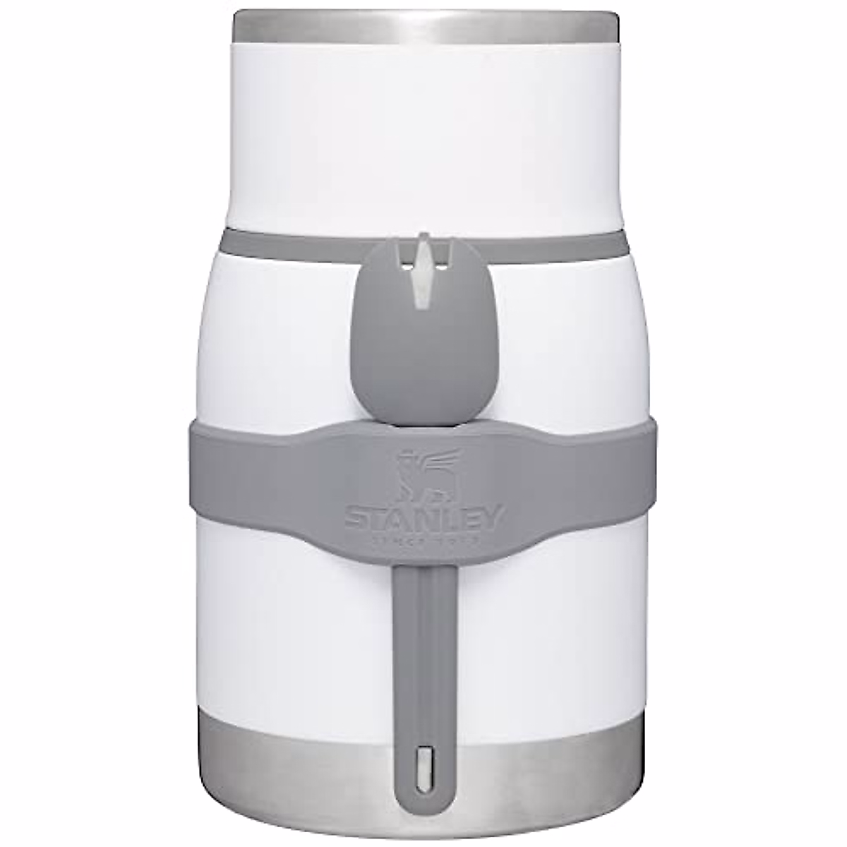 Stanley Adventure to Go Insulated Food Jar with Cup Lid and Spork - 36oz - Stainless Steel Insulated Food Container - BPA-Free and Dishwasher Safe