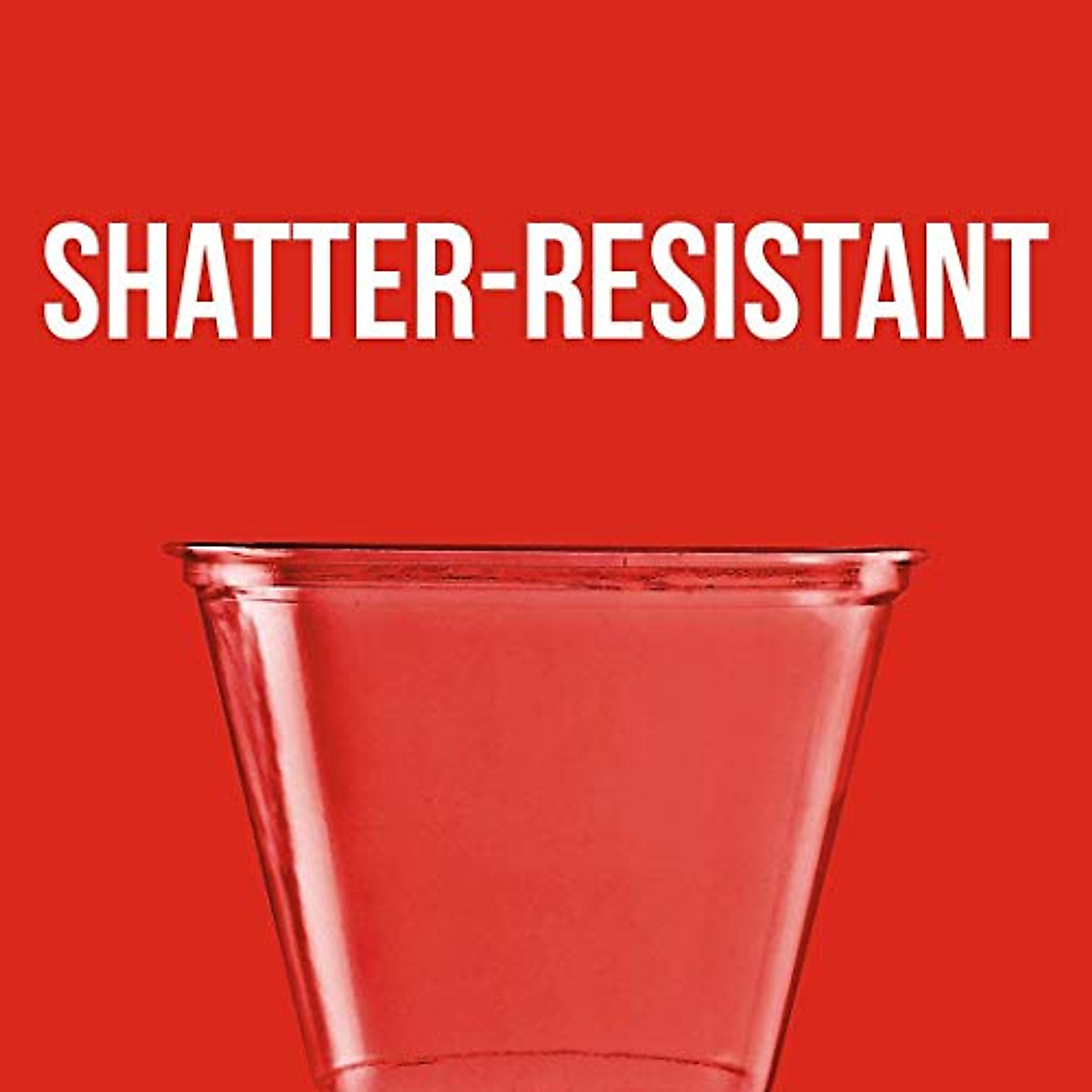 SOLO AC940-20001 Cup Company 9oz Clear Wine and Punch Plastic Cups, 6-Packs of 40ct (240ct Total)