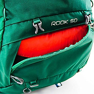 Osprey Rook 65L Men's Backpacking Backpack, Mallard Green, One Size