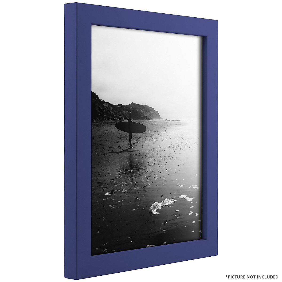 Craig Frames Confetti, Modern Blue Picture Frame, 11 x 14 Inch