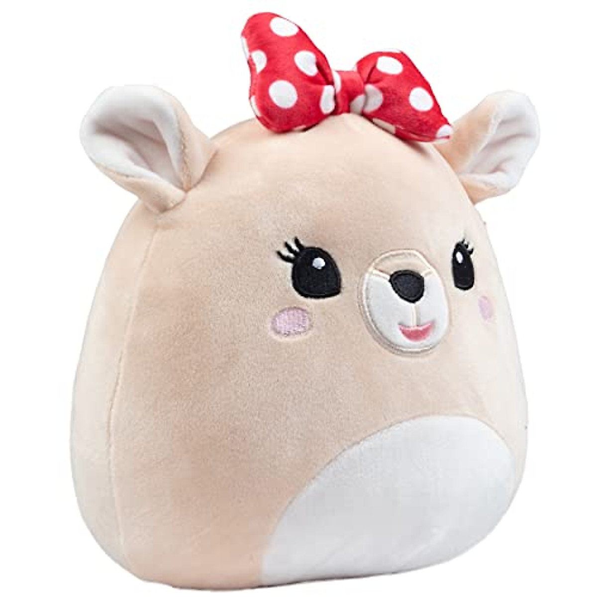 Squishmallows 8-Inch Clarice The Reindeer - Official Jazwares Plush - Collectible Soft & Squishy Stuffed Animal Toy - Add to Your Squad - Gift for Kids, Girls & Boys