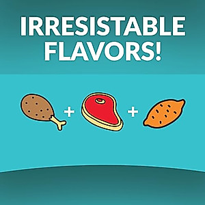 Pup Corn Plus - Puffed Dog Treats with Prebiotics and Probiotics - Holiday Cheer Flavored (24oz) - Made in USA