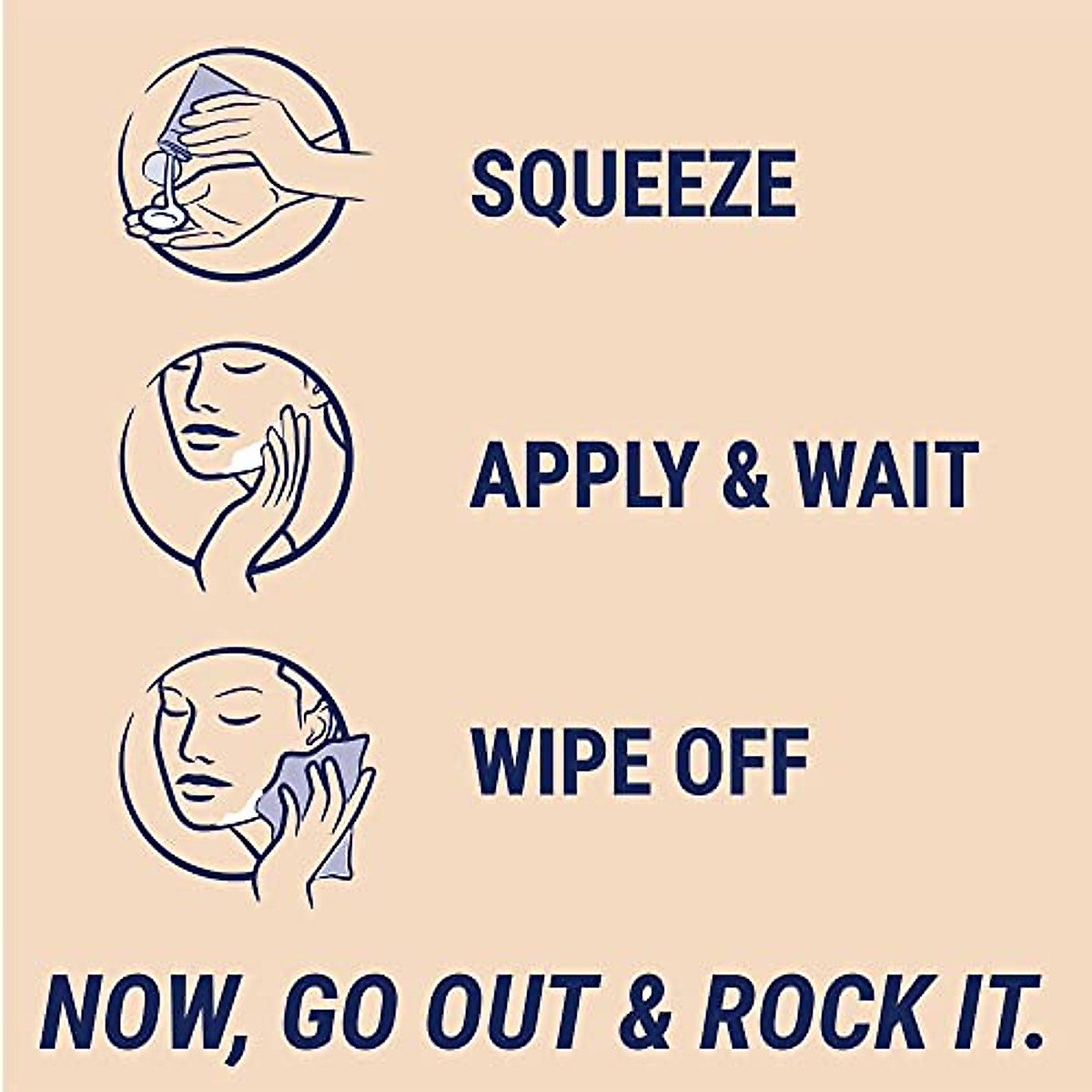 Nair Facial Hair Remover Cream (Pack of 2)