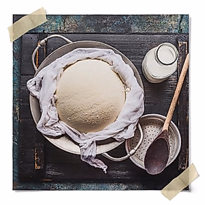 Fermentaholics DIY Fresh Cheese Making Kit - Ricotta, Mozzarella, Burrata, Paneer, Cottage Cheese, etc. - Includes Rennet for Cheese Making, Cheese Salt, Citric Acid, Cheese Cloth, & Recipe Booklet