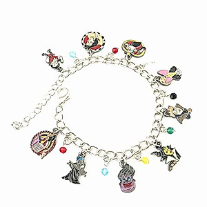 Blingsoul Horror Evil Little Charm Mermaid Bracelet - Adventure Queen Cosplay Elegant Merchandise Mermaid Jewelry Gift for Women | [J100055] Litle Mermad 2