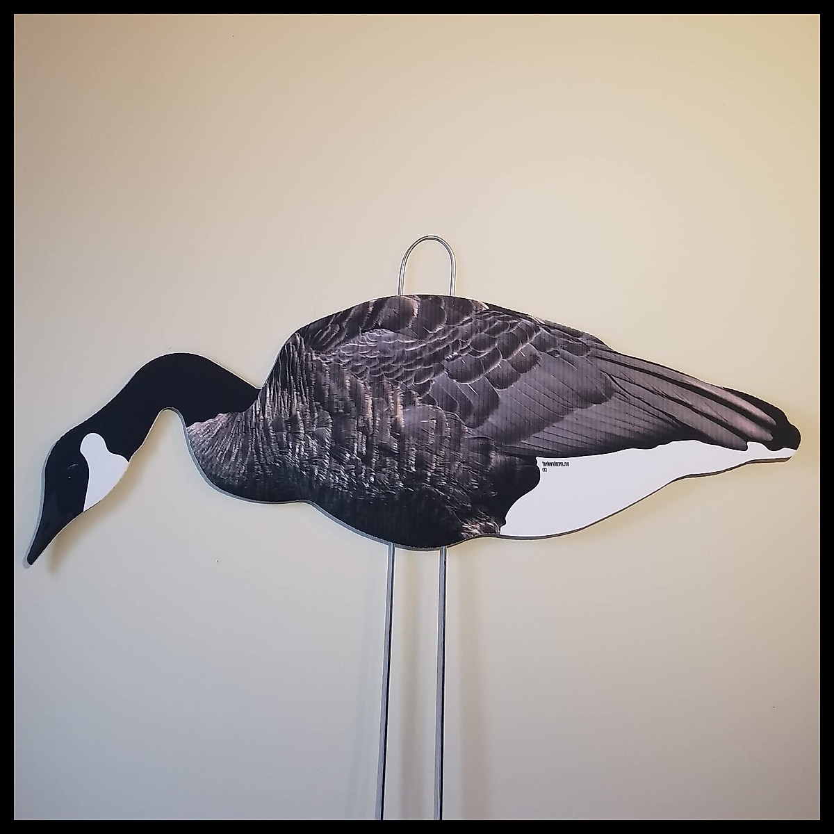 Top Down Decoys Silhouette Goose Decoy CV246 - Canada Goose Decoy 12pcs - Vertical Silhouette Goose Decoys