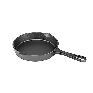 Fire-Maple Blackhawk 6" Cast Iron Skillet - Non-Stick Frying Pan with Even Heat Distribution for Bushcraft,Camping and Home Uses- Portable, Easy Storage - 600ml Capacity
