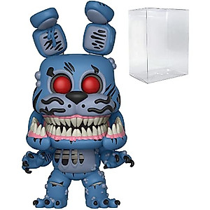 POP Five Nights at Freddy The Twisted Ones - Twisted Bonnie Funko Pop! Vinyl Figure (Bundled with Compatible Pop Box Protector Case) Multicolor 3.75 inches