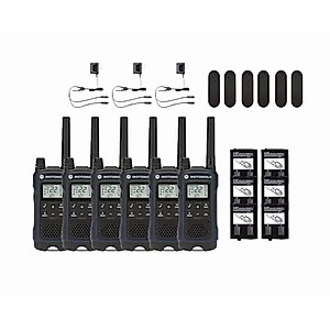Motorola T460 Two Way Radio 6-Pack Walkie Talkies