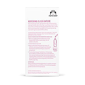 Amazon Brand - Mama Bear Electrolyte Powder Packets 0.6oz, Strawberry Lemonade, 6 Count